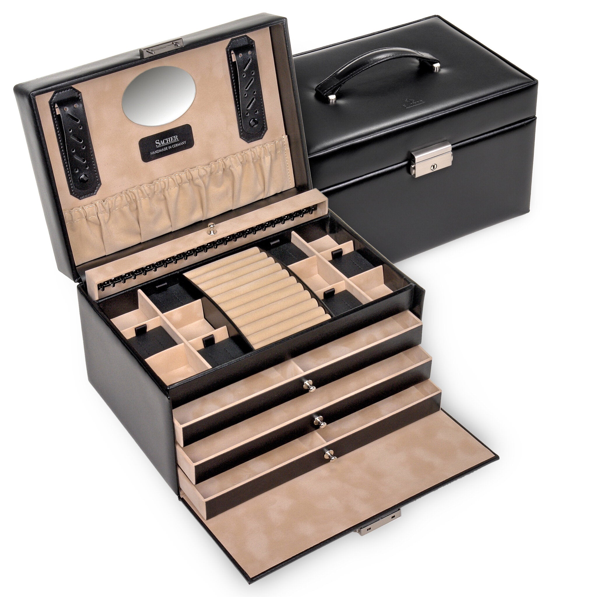 SACHER jewelry box Jasmin new classic / black – SACHER 1846 ...
